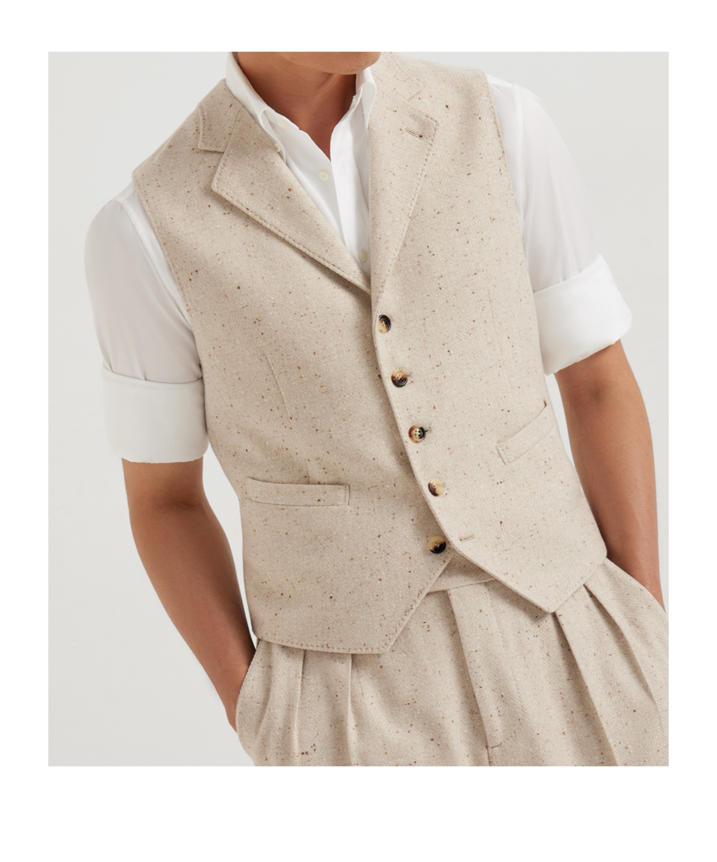 BRUNELLO CUCINELLI Zip-Up Puffer Jacket